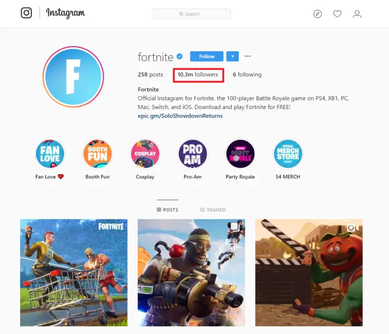 Fortnite Hashtags (to copy and paste) on Instagram that people actually use