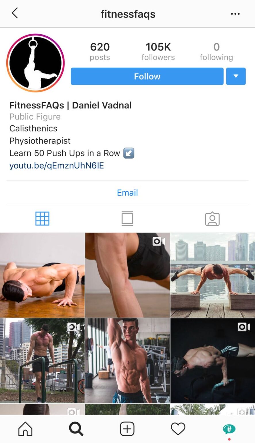 15 Ways To Grow A Fitness Page On Instagram | Hashtagie