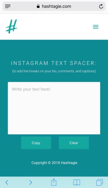 How to Create Line Breaks in Your Instagram Captions? | Hashtagie